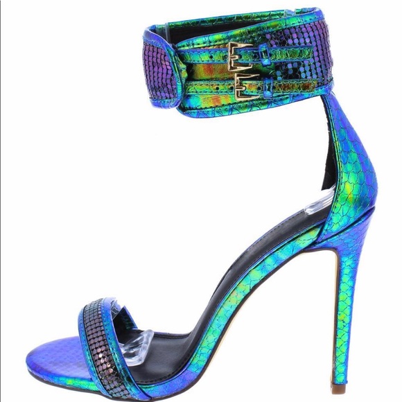 Shoes | Mermaid Blend Open Toe Heel | Poshmark